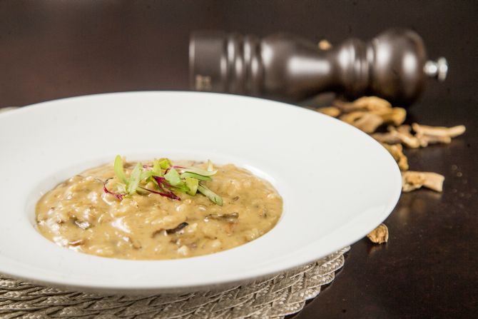 Receita de risoto de funghi porcini