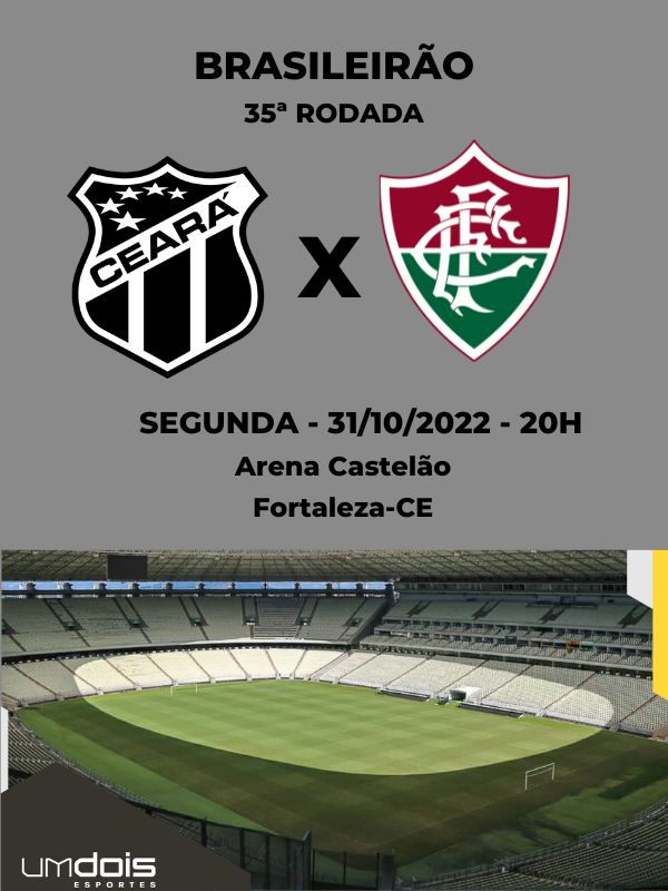 Ceará x Fluminense: onde assistir, horário, escalações e arbitragem