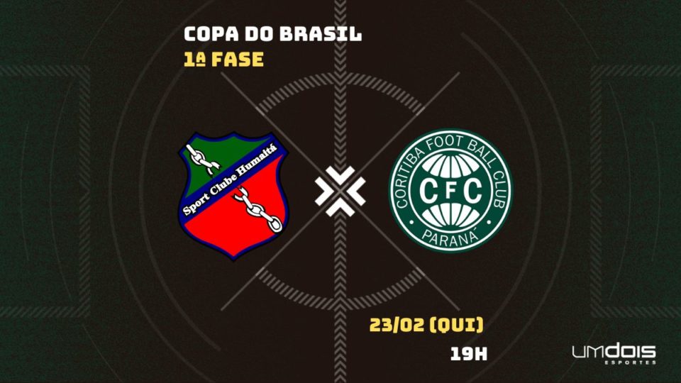 Humaitá x Coritiba | onde assistir, horário, escalações e arbitragem