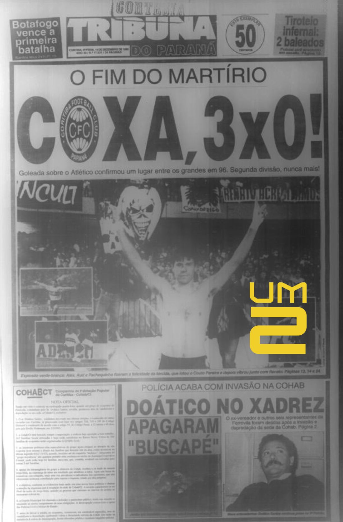 Coritiba: 10 maiores jogos da história em casa; veja eleitos - 6º ao 4º ...