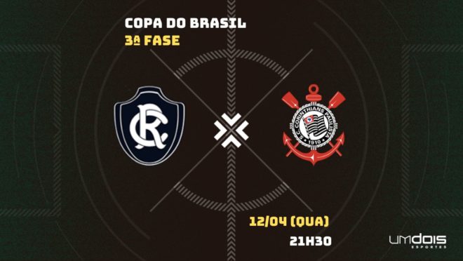 Remo x Corinthians | onde assistir, horário, escalações e arbitragem