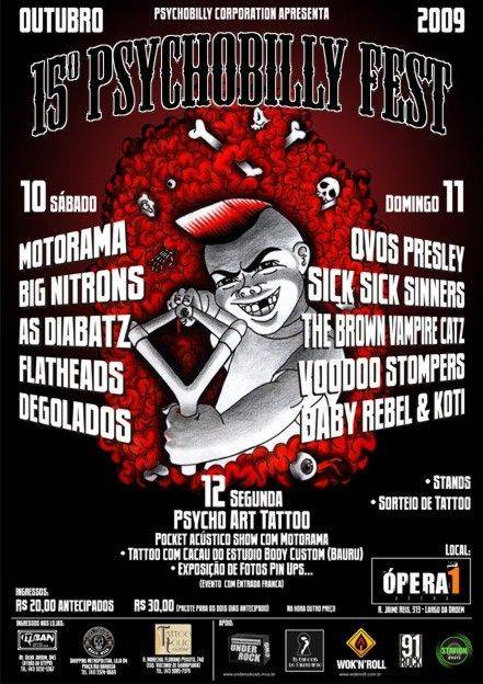 Psychos estão em festa neste início de outubro