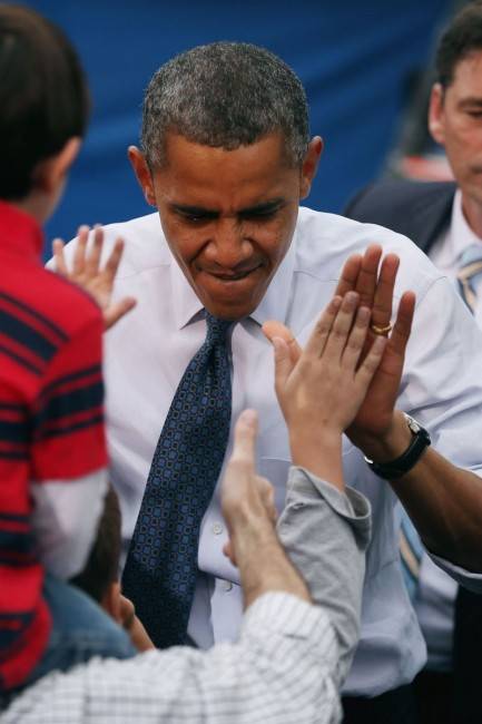Barack Obama dá a volta por cima