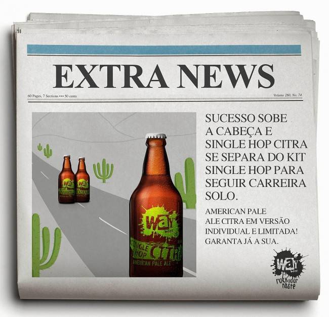 Way Beer relança Single Hop Citra