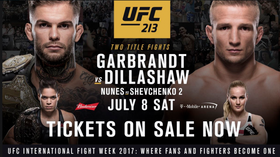 UFC 213 tem card confirmado com duas lutas de cinturão